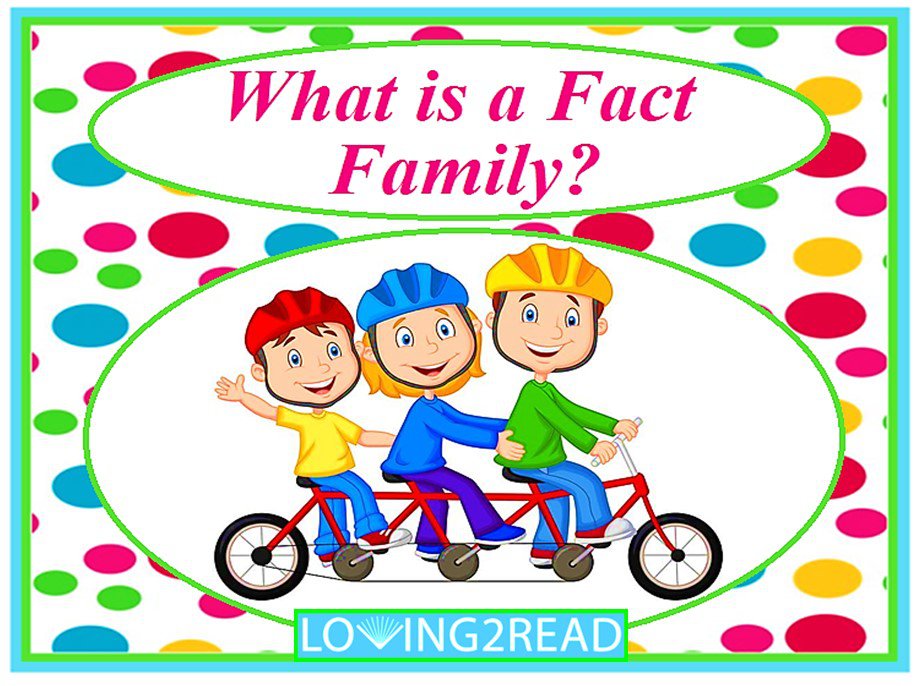What Is A Fact Family Loving2Read